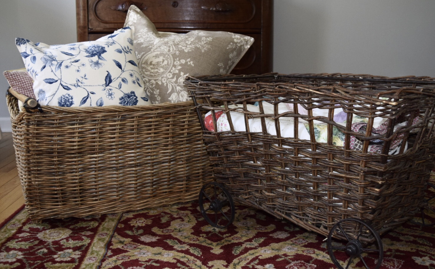 Making my case for baskets – Ivy & Ironstone